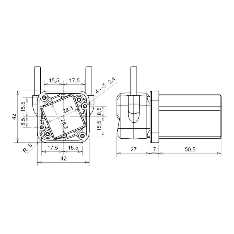 Buy Kamoer Kphm100 Low Flow Brushless/brushed Dc Motor Stepper Motor ...