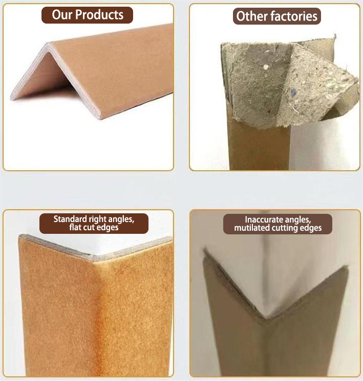 Buy L Shape Pallet Carton Edgeboard Paper Corner Prot Angl Corner Paper ...