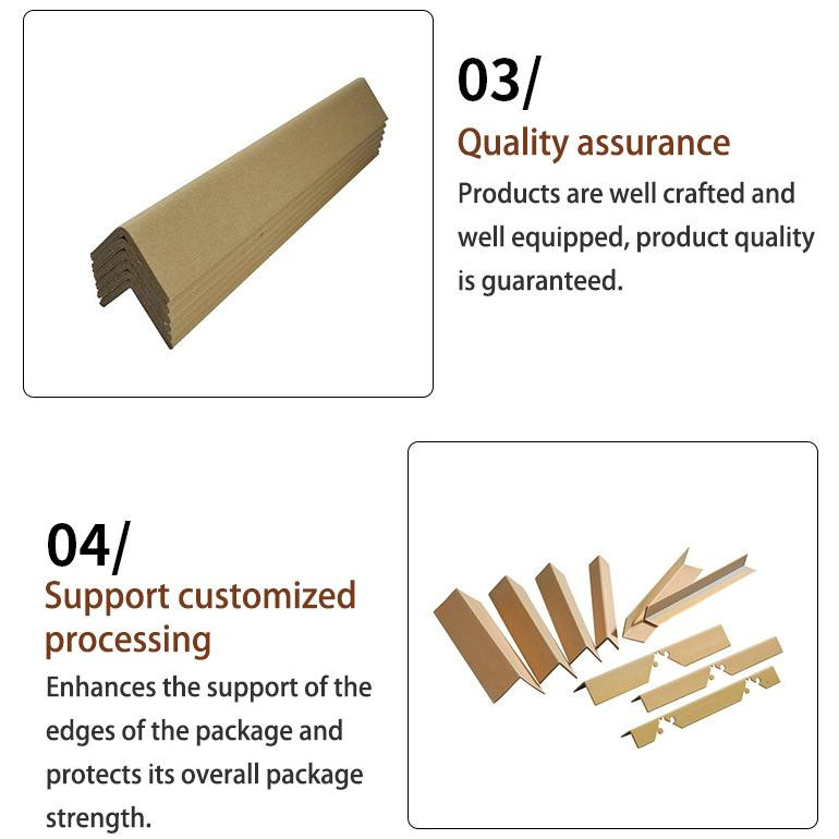Buy L Shape Pallet Carton Edgeboard Paper Corner Prot Angl Corner Paper ...