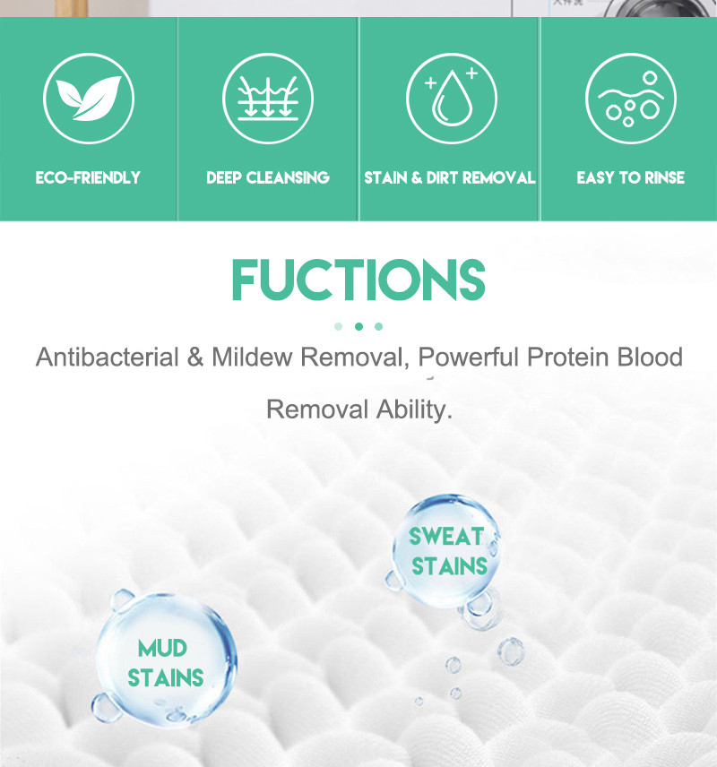 Buy Laundry Washing Powder Detergent Sheets Clothes Washing Paper Clean ...