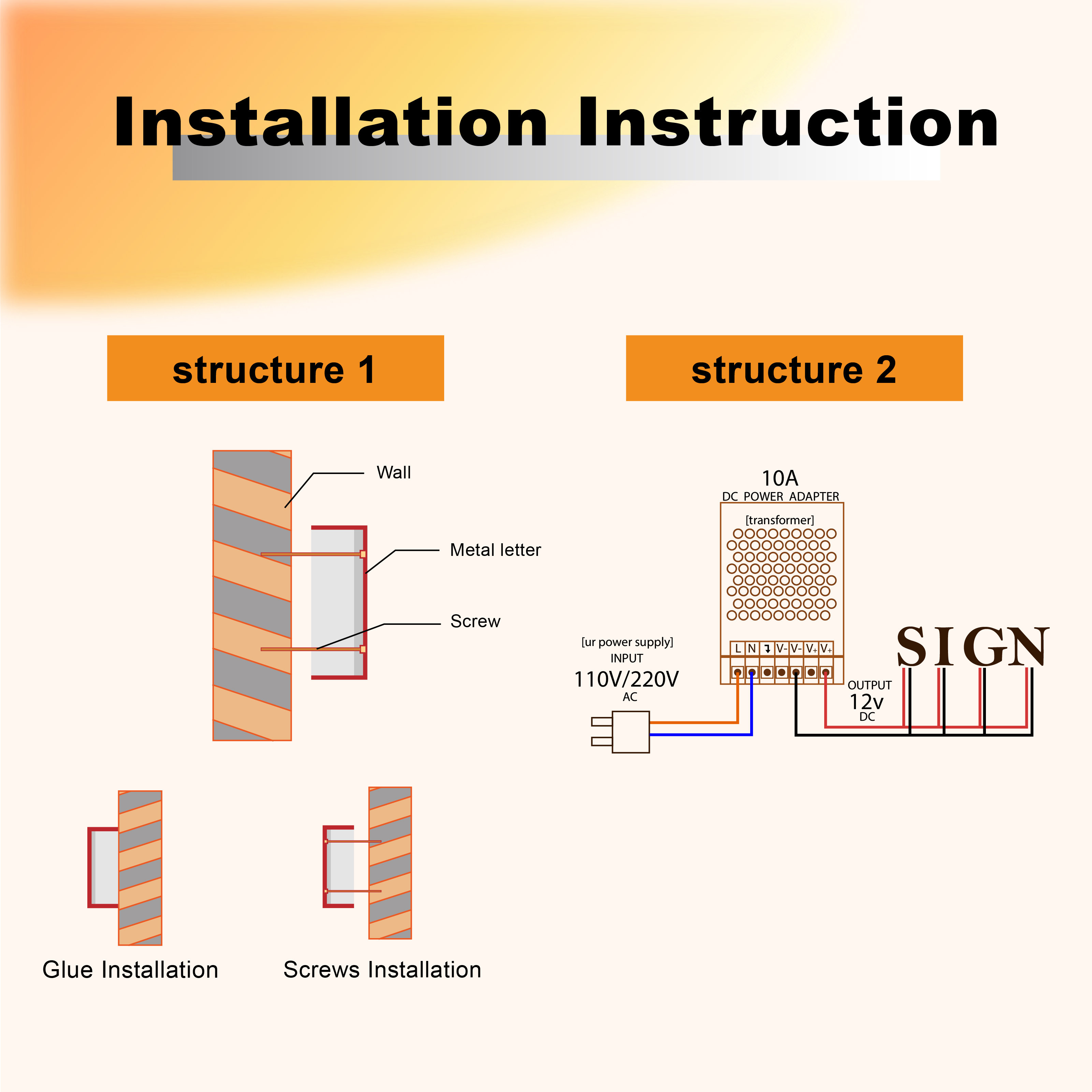 Buy Led Backlit Acrylic Signs Metal Letters Sign House Letter Sign ...