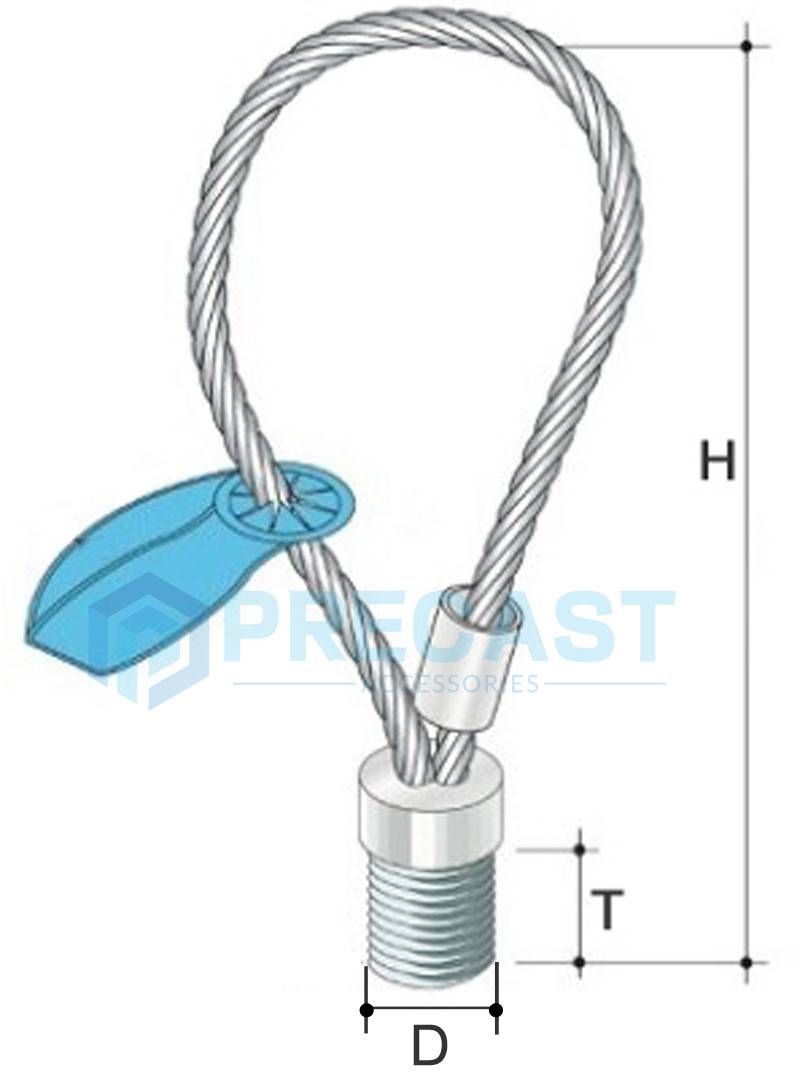 Buy Lifting Wire Rope For Precast Construction Formwork from Nanjing ...