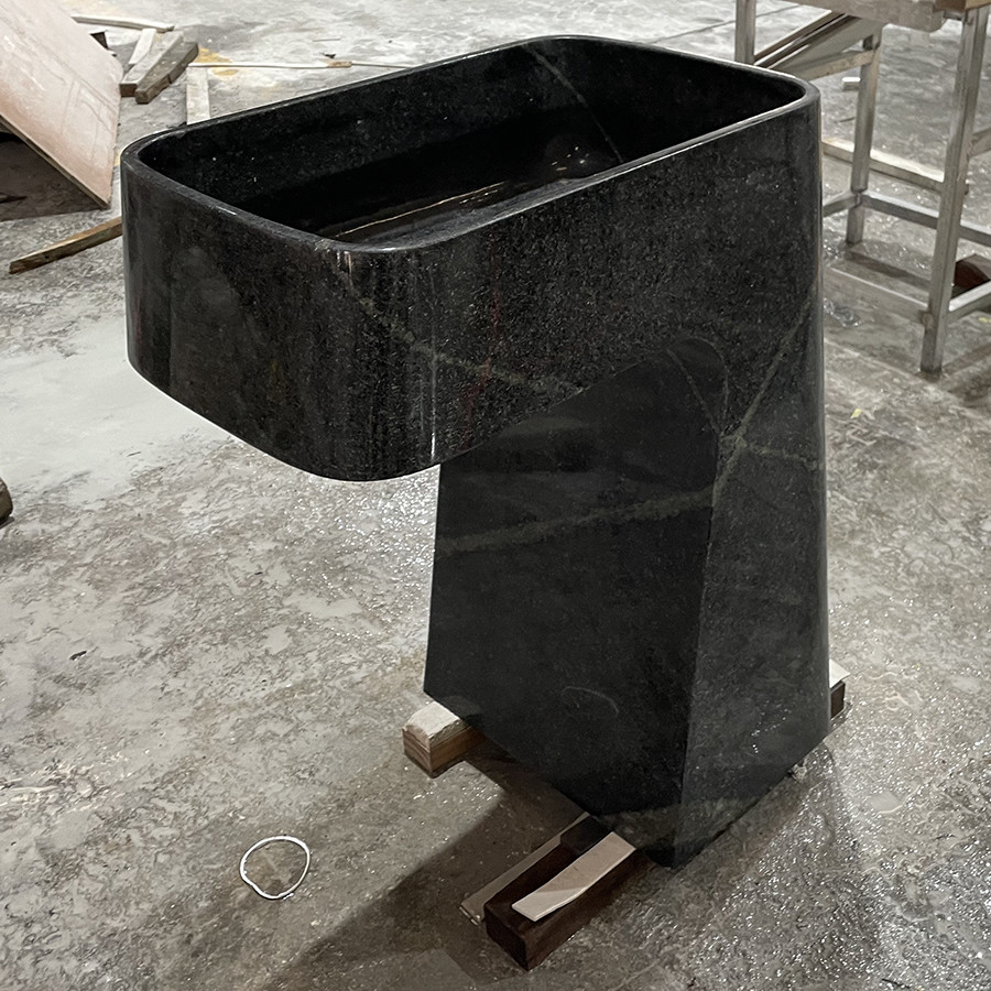 Buy Luxury Floor Standing Hand Wash Basin Custom Design Thunderbolt ...