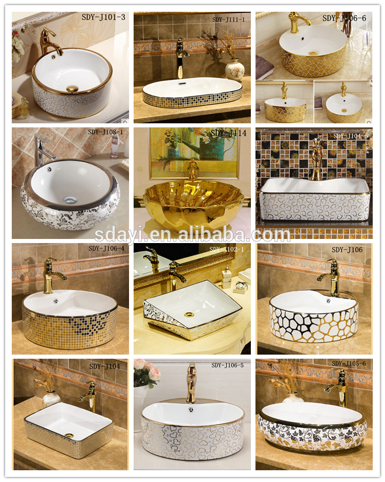 Buy Luxury Golden Ceramic Color Toilet Wc Gold Plated Toilet Bowl from ...