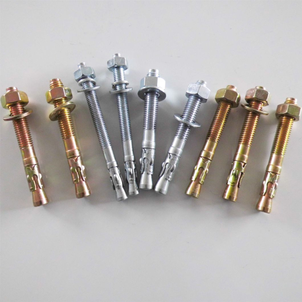 Buy M10 X 75mm Carbon Steel Anchor Bolt from Handan Chang Lan Fastener ...
