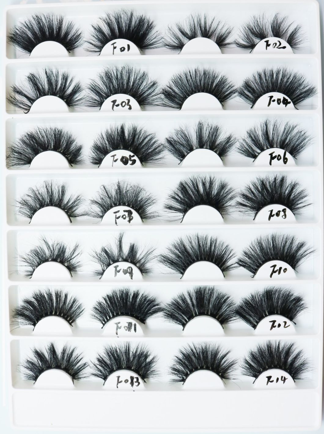 Buy Make Your Own Brand Real Mink Eyelashes 100% Siberian Mink Fur ...