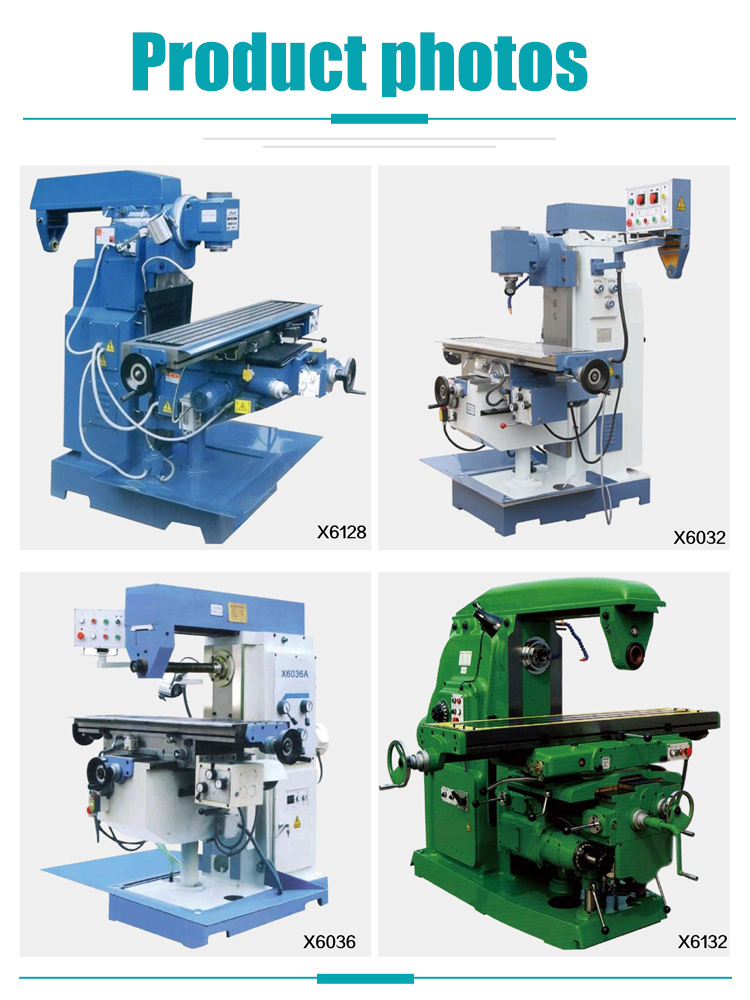 Buy Manual Milling Machine X6036 Vertical Horizontal Milling Machine ...