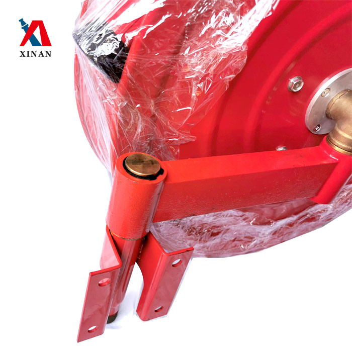 Buy Manual Swinging Fire Water Hose Reel In Cabinet from Yuyao Xinan ...
