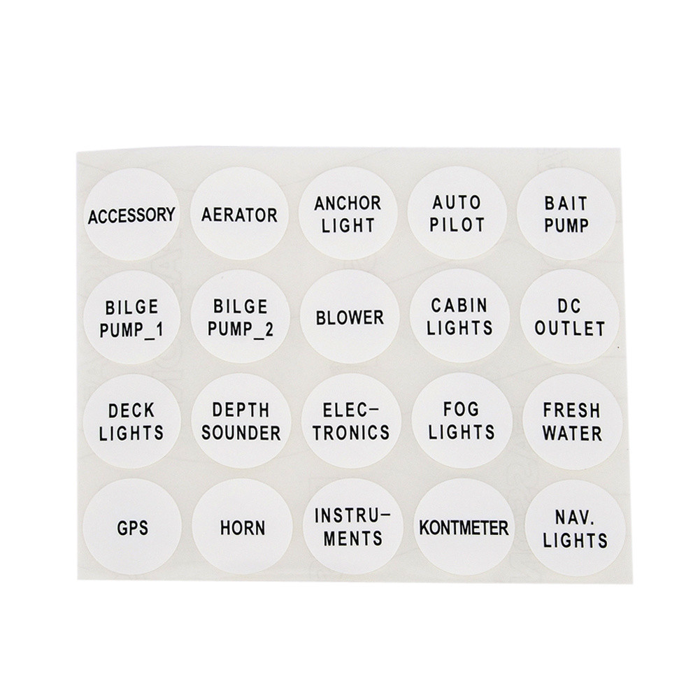 Buy Marine Boat White Rocker Switch Panel from Dongguan Maiyu ...