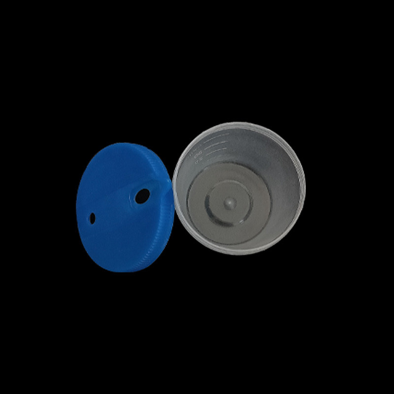 Buy Medical Disposable Labeled Urine Container Open Cover Sampling Cup ...