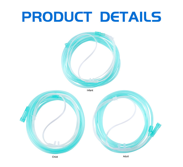 Buy Medical Nasal Oxygen Cannula With Oem Disposable Cannula Types Of ...