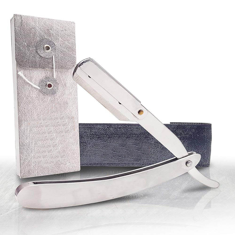 Buy Mens Black Shaver/barber Style Cut Throat Razor from Farhan ...