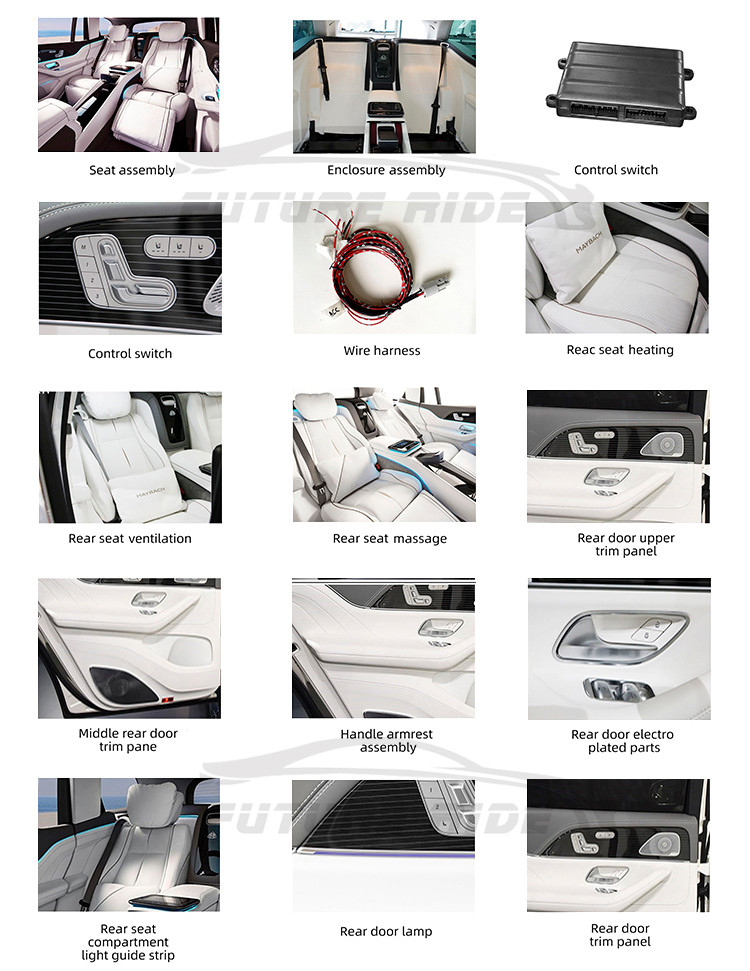 Buy Mercedes Gls450 Auto Footstep Maybach Brabus Body Kit Formercedes ...