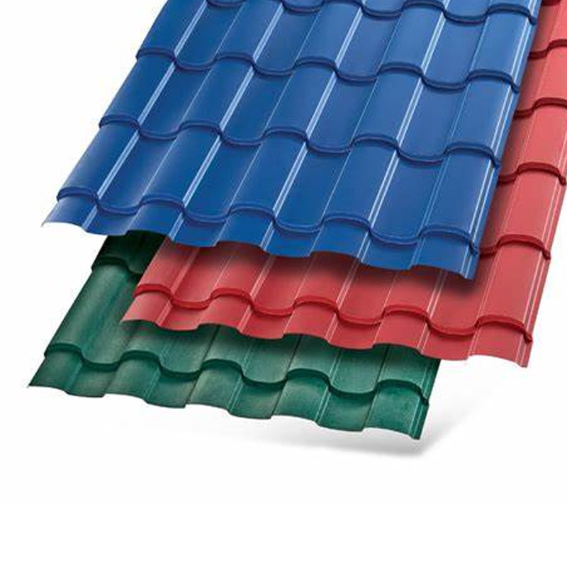 Buy Metal Color Roofing Sheet Steel Roof Tiles Galvanized Zinc Roofing ...
