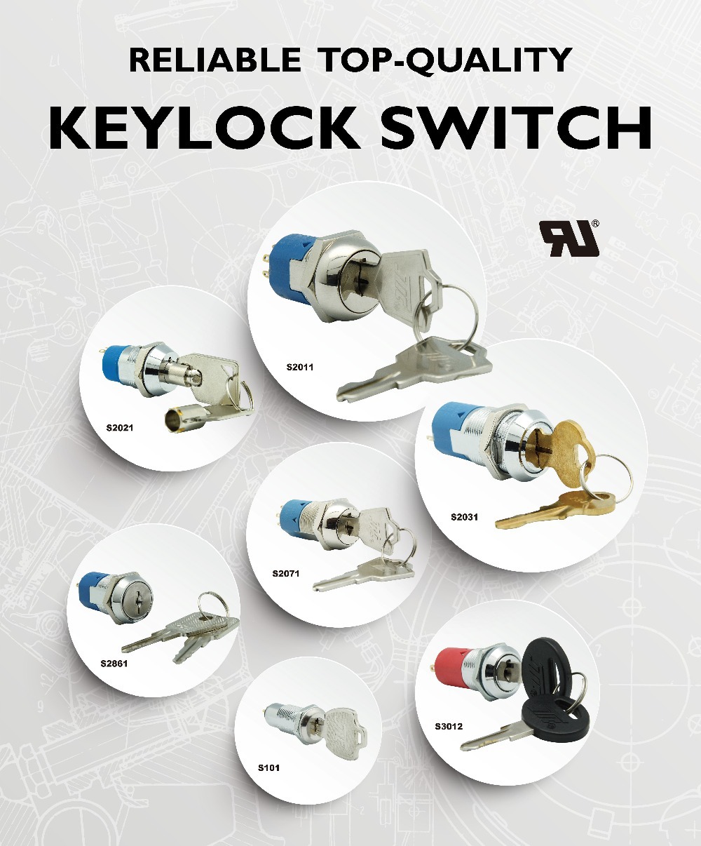 Buy Micro Switch Lock With 2 Tubular Keys from Jin Tay Industries Co ...