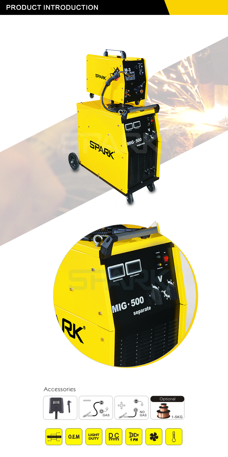 Buy Mig-400 China Welding Inverter Soldadora Welder 400amp 3 Phase Mig Gas Welding Equipment ...