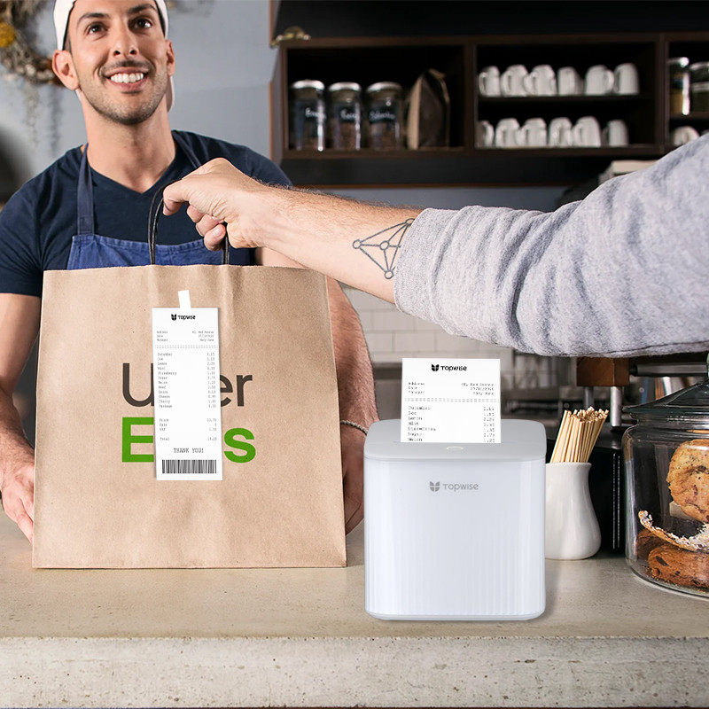 Buy Mini Thermal Printer Thermal Receipt Printer 80mm For Retail Shop ...