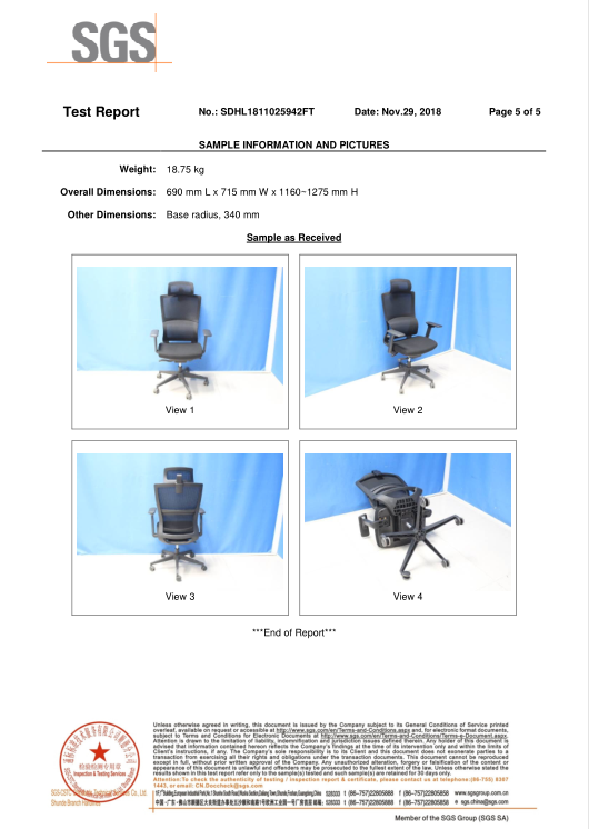 Buy Modern Ergonomic Office Furniture Chair High Back Mesh Chairs ...
