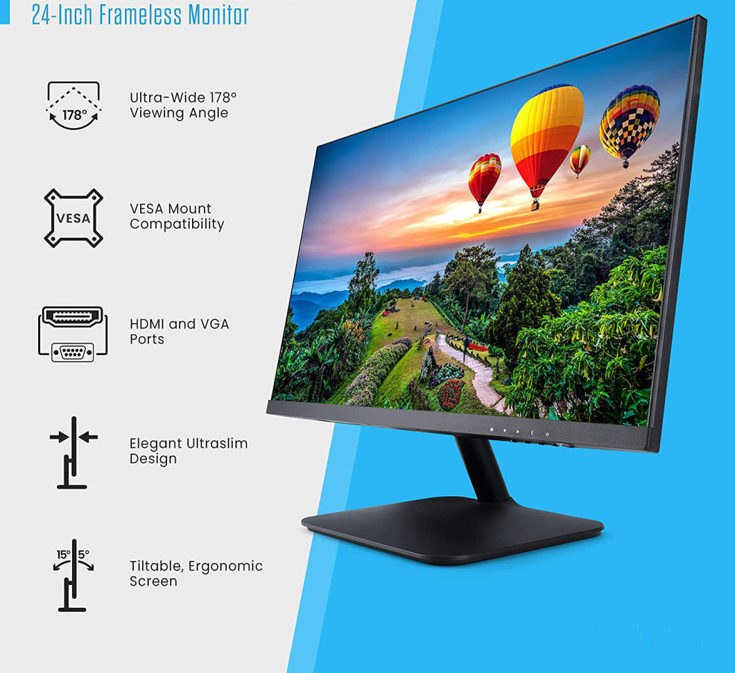 Buy Monitor Lcd Display Gaming Monitor Computer Monitor 22 Inch Lcd ...