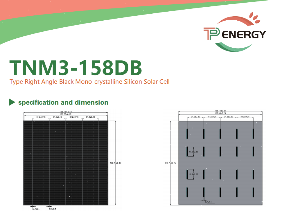 Buy Monocrystalline Solar Cell 5bb Module 6x6 Solar Cell 158 Small ...
