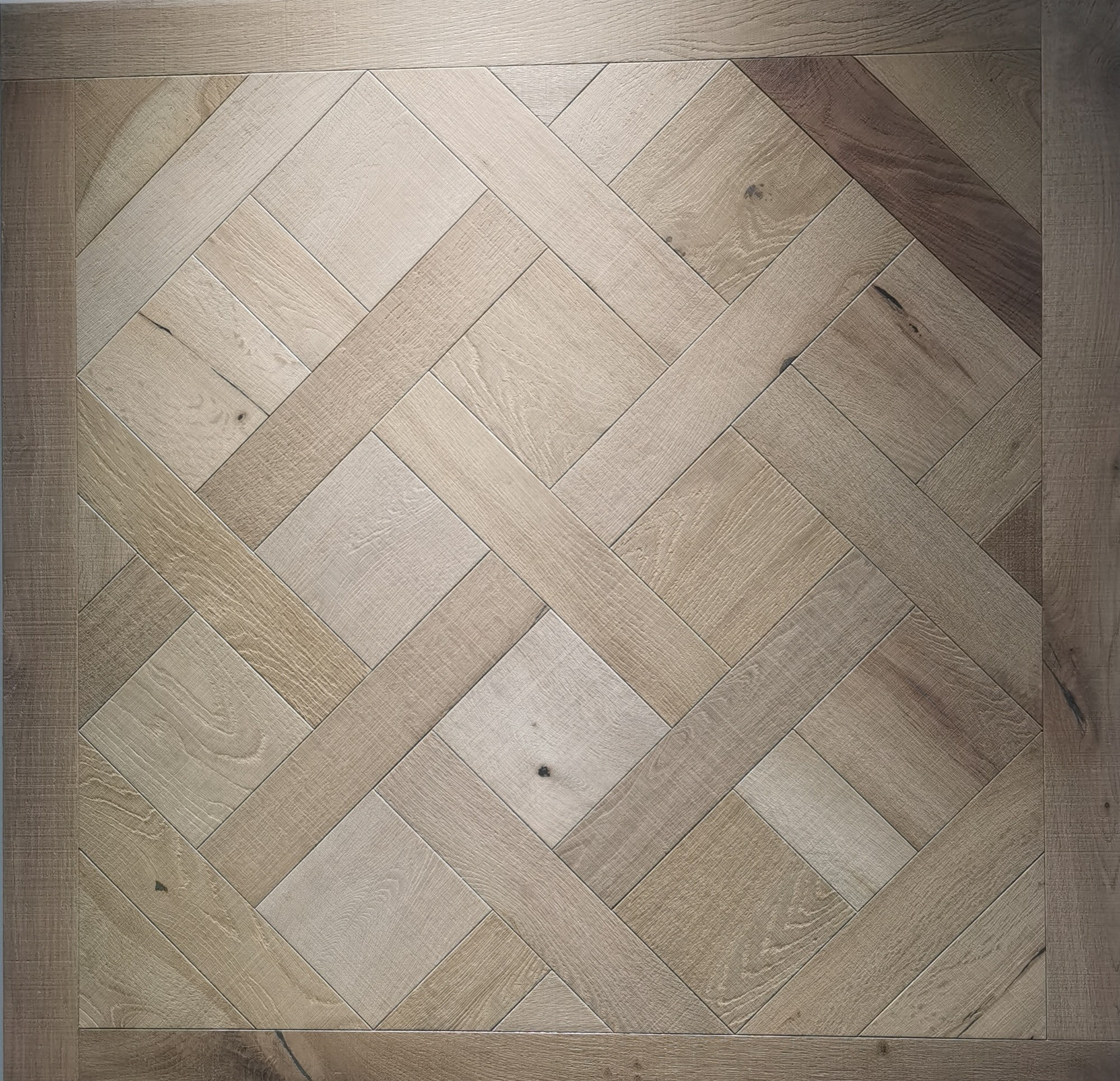 Buy Natural Color Versailles White Oak Floor Wood Parquet Design Shape ...