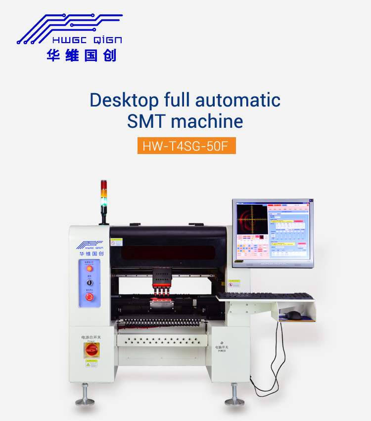 Buy New 4 Heads Small Automatic Led Pick And Place Machine Smd Mounting ...