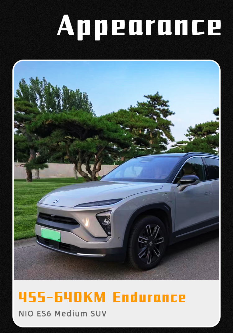 Buy Nio Es6 465km 5 Seats Performance New Energy Vehicles Car High Speed Adult Cheap New Energy ...