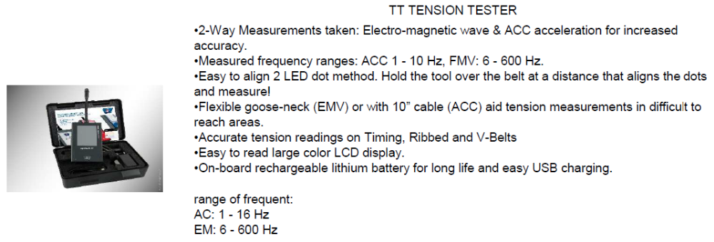 Buy Optibelt Tt - Frequency Measuring Device from MARAT SP. Z O.O ...