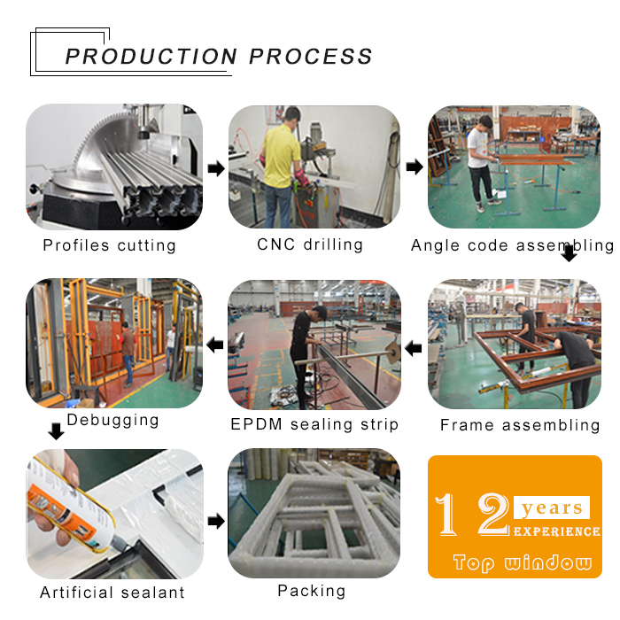 Buy Outdoor Mechanism Aluminium Shutters Plantation Shutter Window With ...