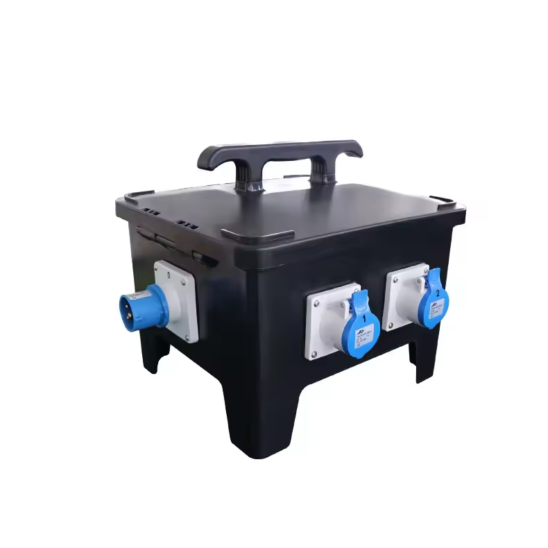 Buy Outdoor Power Distribution Box Plastic Waterproof Industrial Outlet Box Electrical Control ...