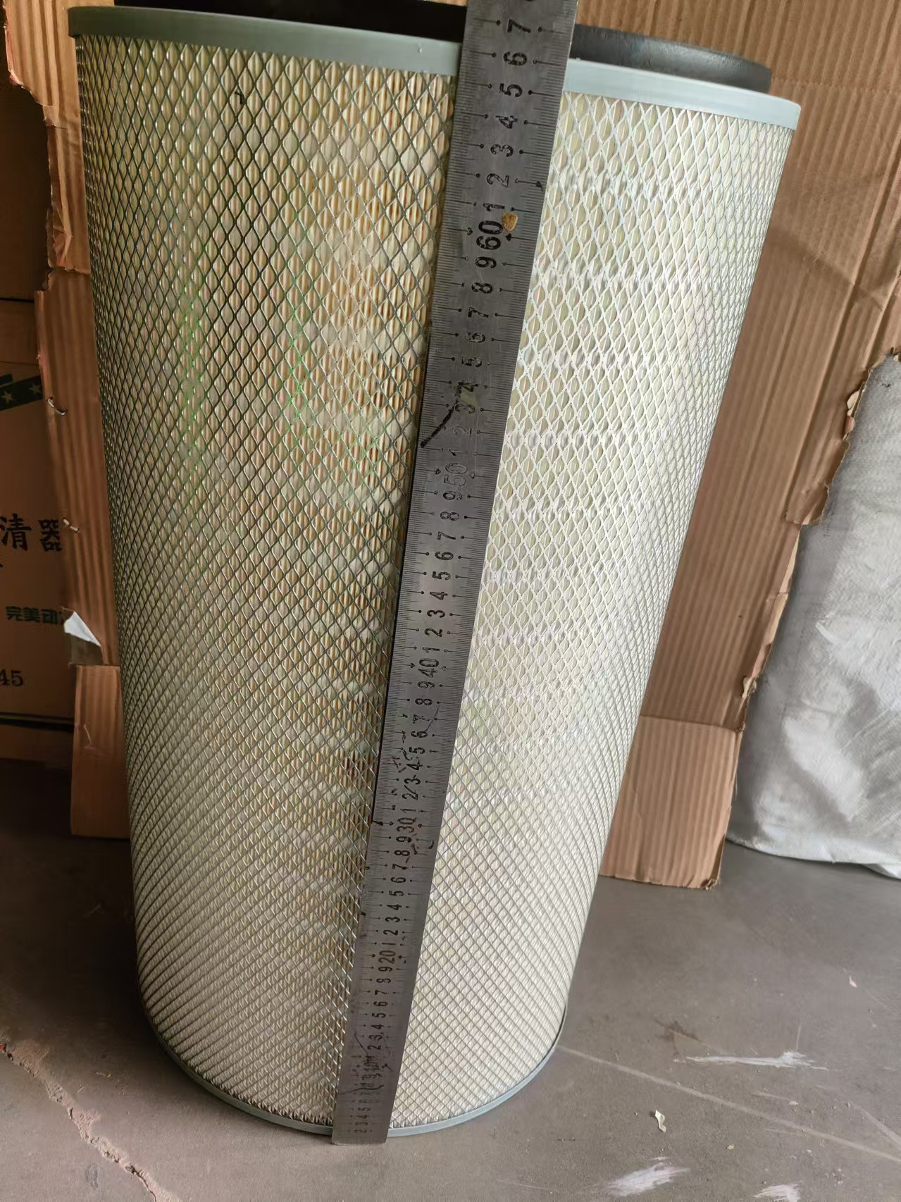 Buy Oval Flame Retardant Dust Filter Cartridge P191920 from Qinghe ...