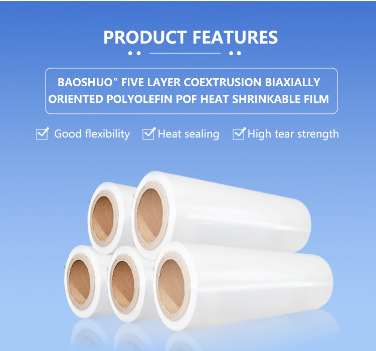 Buy Packaging Plastic Roll Film Polyolefin Pof Shrink Film Cf Sw Bag ...