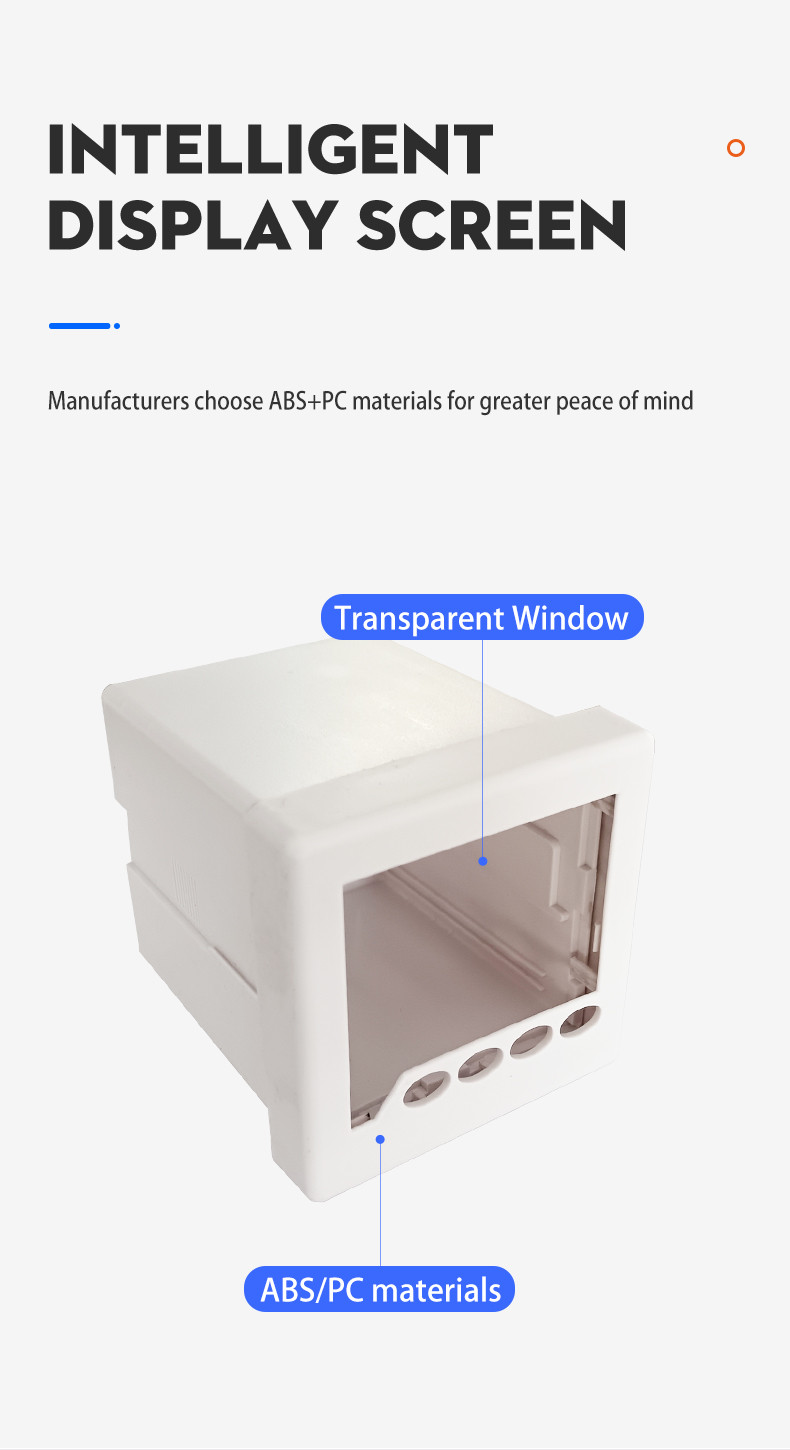 Buy Plastic Enclosure Digital Panel Meter Enclosures Factory Customized ...