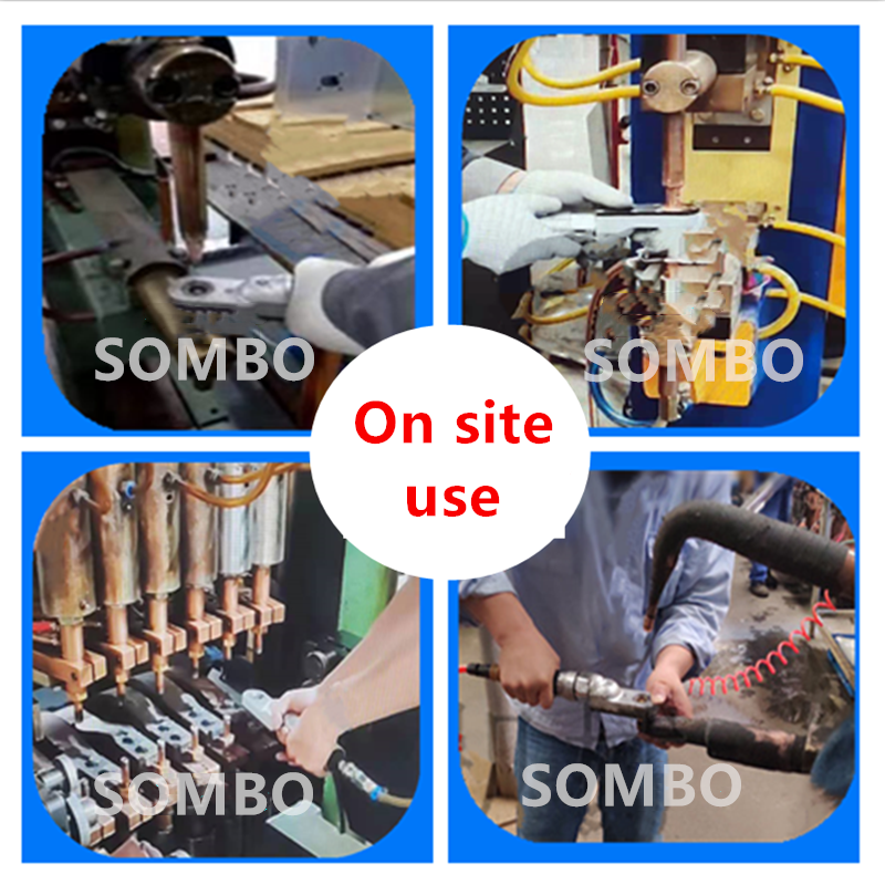 Buy Pneumatic Electrode Grinder Spot Welder Electrode Cap Grinder Hand ...