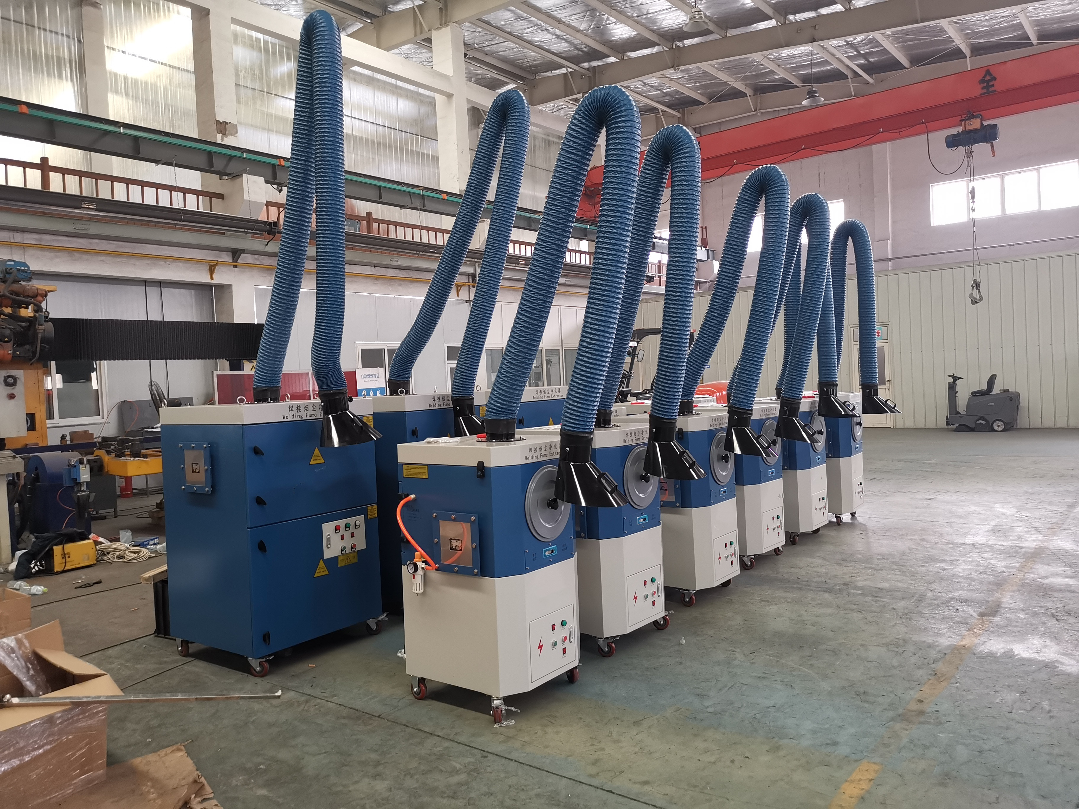 Buy Portable Welding Fume Extraction/mobile Dust Collector And Welding ...