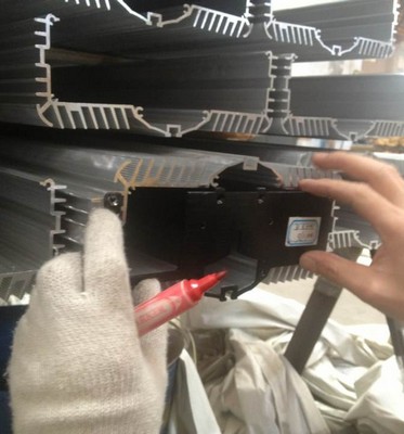 Buy Powder Coated Z Shape Aluminum Louver Blade Extrusion Profile For ...