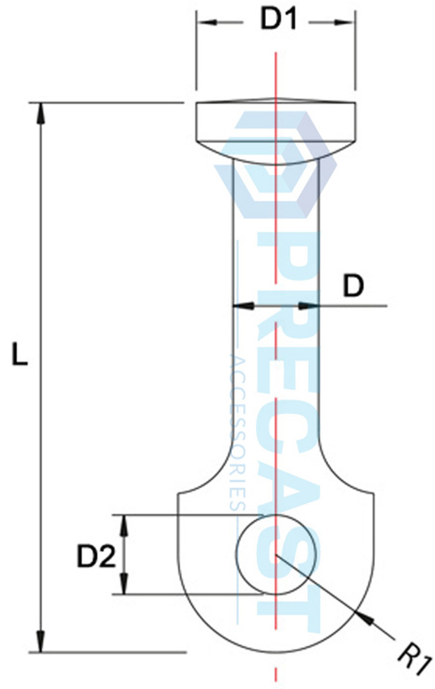 Buy Precast Lifting System Eye Anchor With Heavy Panels from Nanjing ...