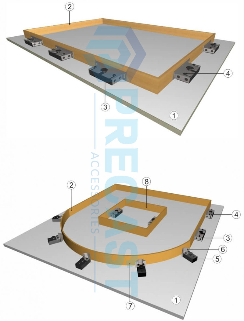 Buy Precast Magnetic Shuttering Systems from Nanjing Precast ...