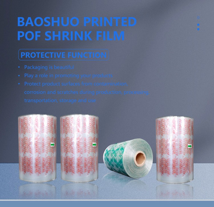 Buy Printed Pof Shrink Pof Thermoplastic Shrink Cosmetic Film Packaging ...