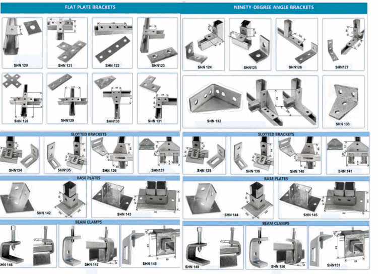 Buy Professional Posmac Steel Unistrut Channel With Ce Certificate from ...