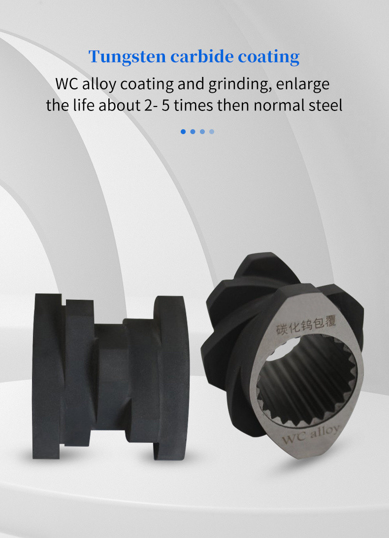 Buy Professional Twin Screw Extruder Spares Manufacture/ Screw Element ...