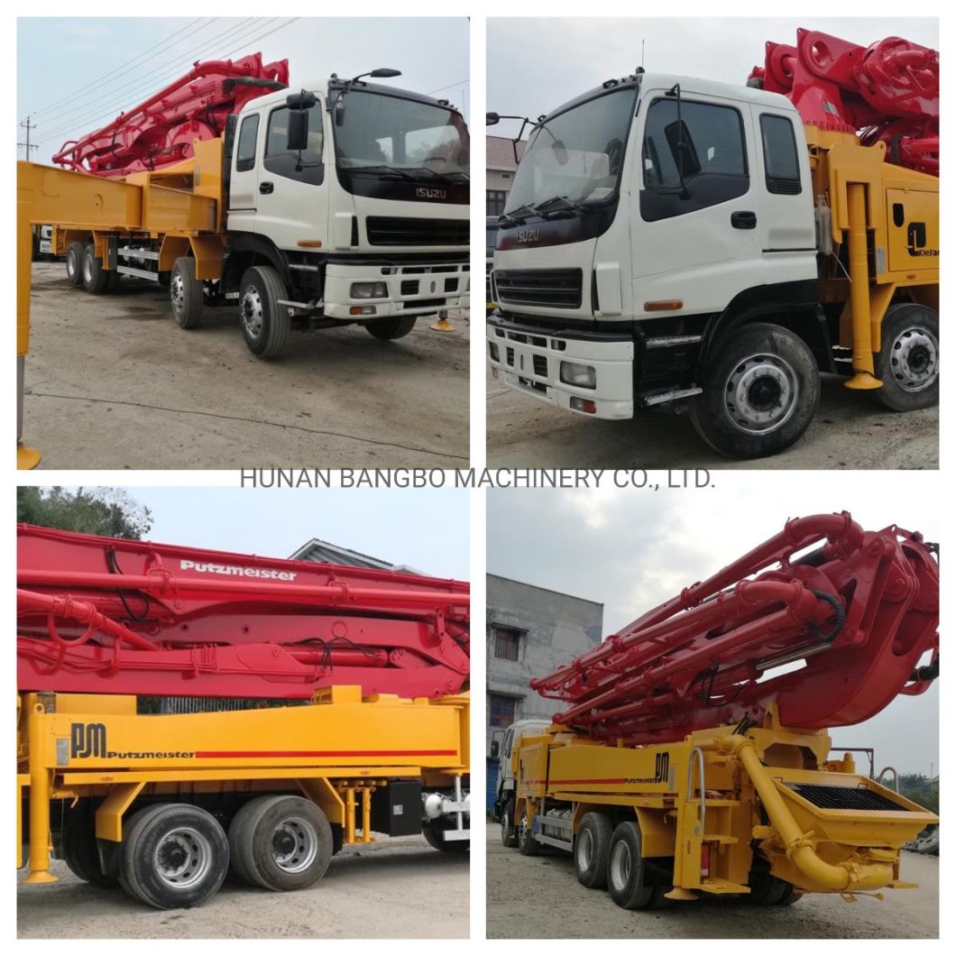 Buy Putzmeister 46m Concrete Equipment Concrete 5 Boom Beton Pumper ...