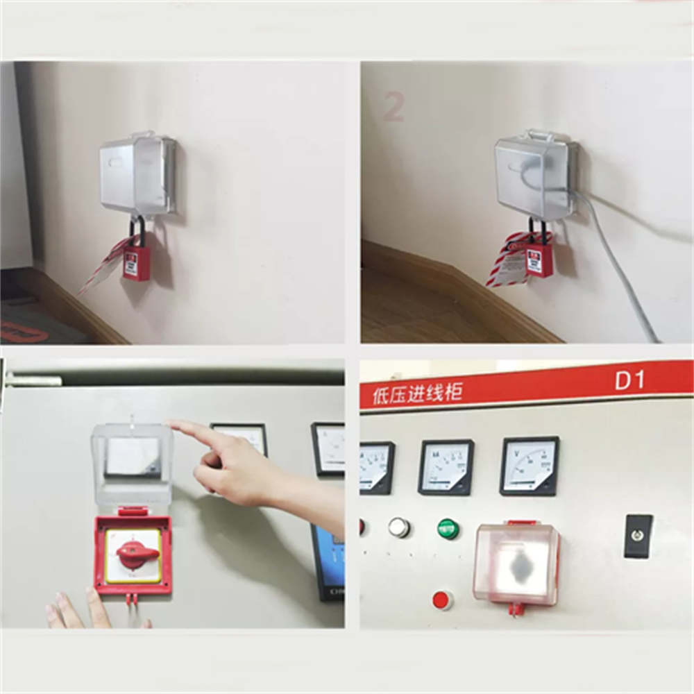 Buy Qvand Loto Electrical Switch Safety Lockout Wall Switch Lockout ...