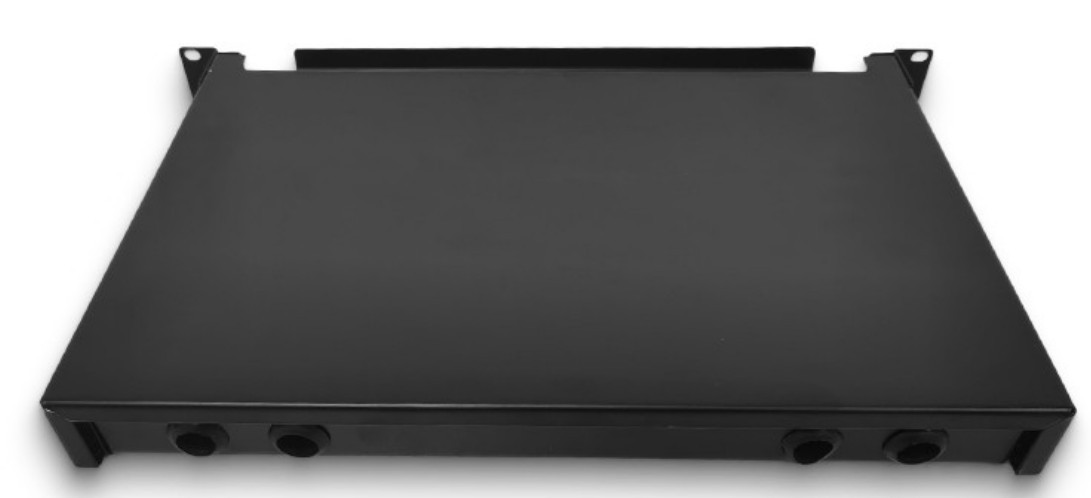 Buy Rack Mount Patch Panel Sliding 6 Ports 19 Inch 12 Core Loaded Fiber ...
