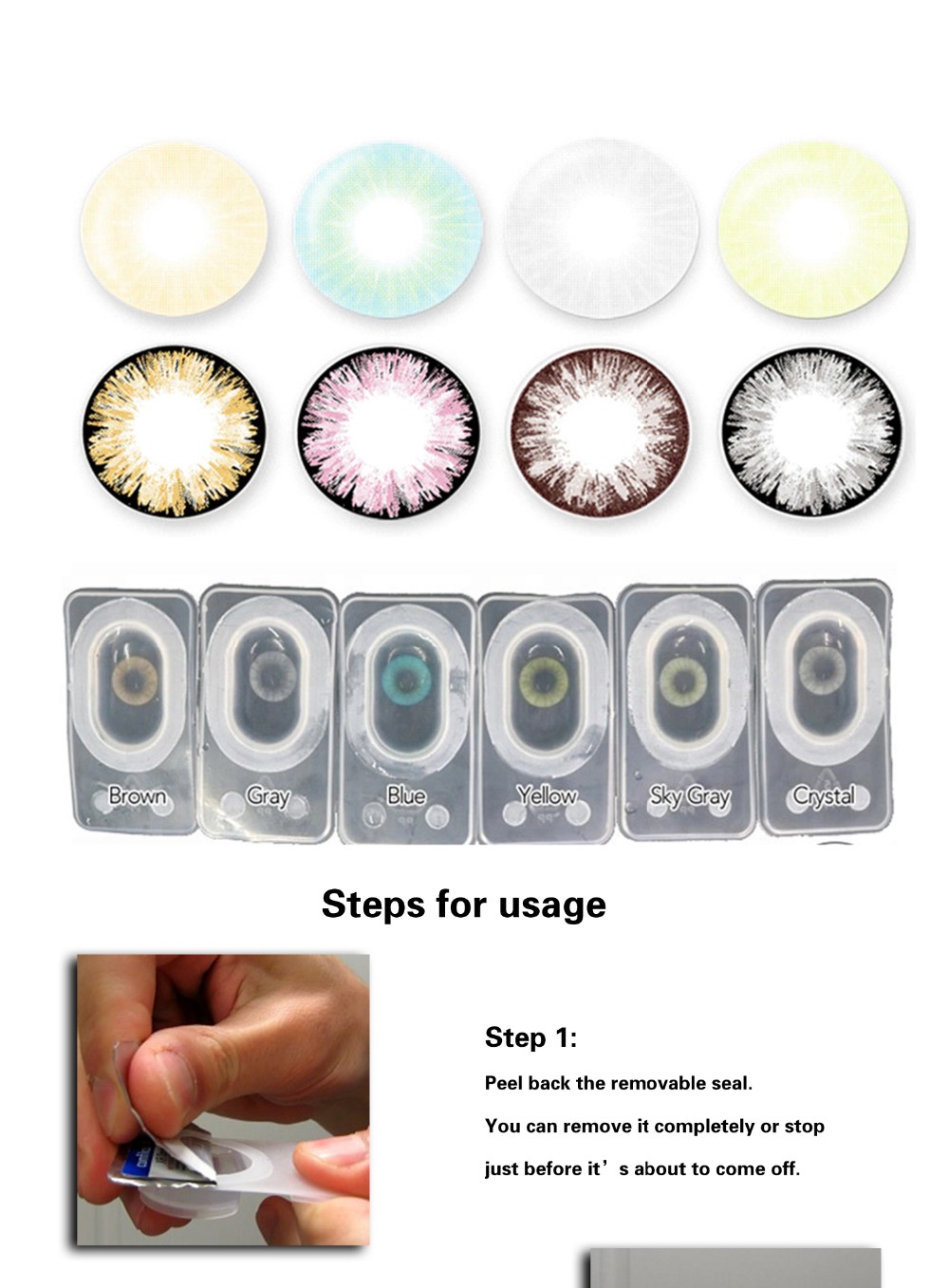 Buy Recycling Contact Lens Blister Packs For Contact Lenses Case from ...