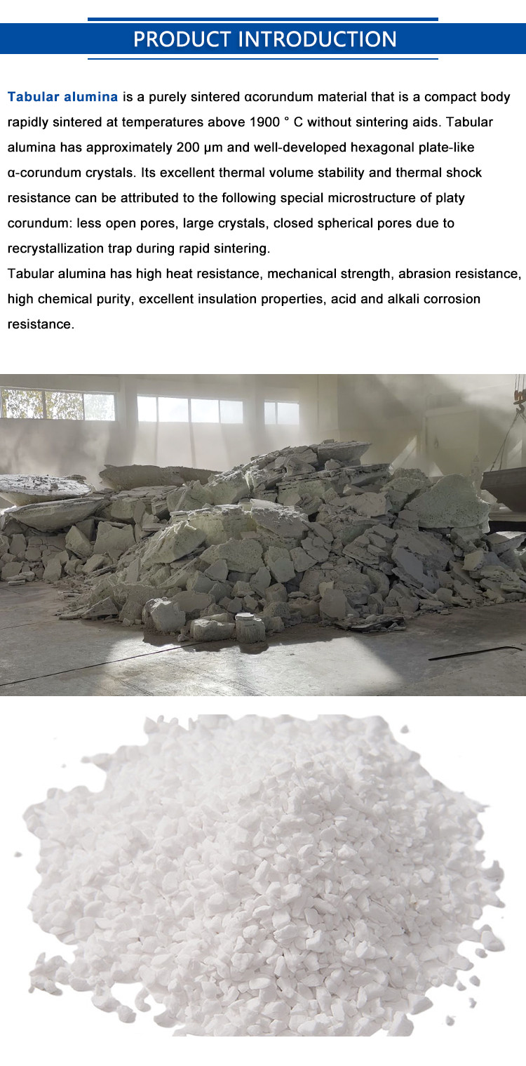 Buy Refractory Raw Material Al2o3 Tabular Alumina Aluminum Oxide White ...