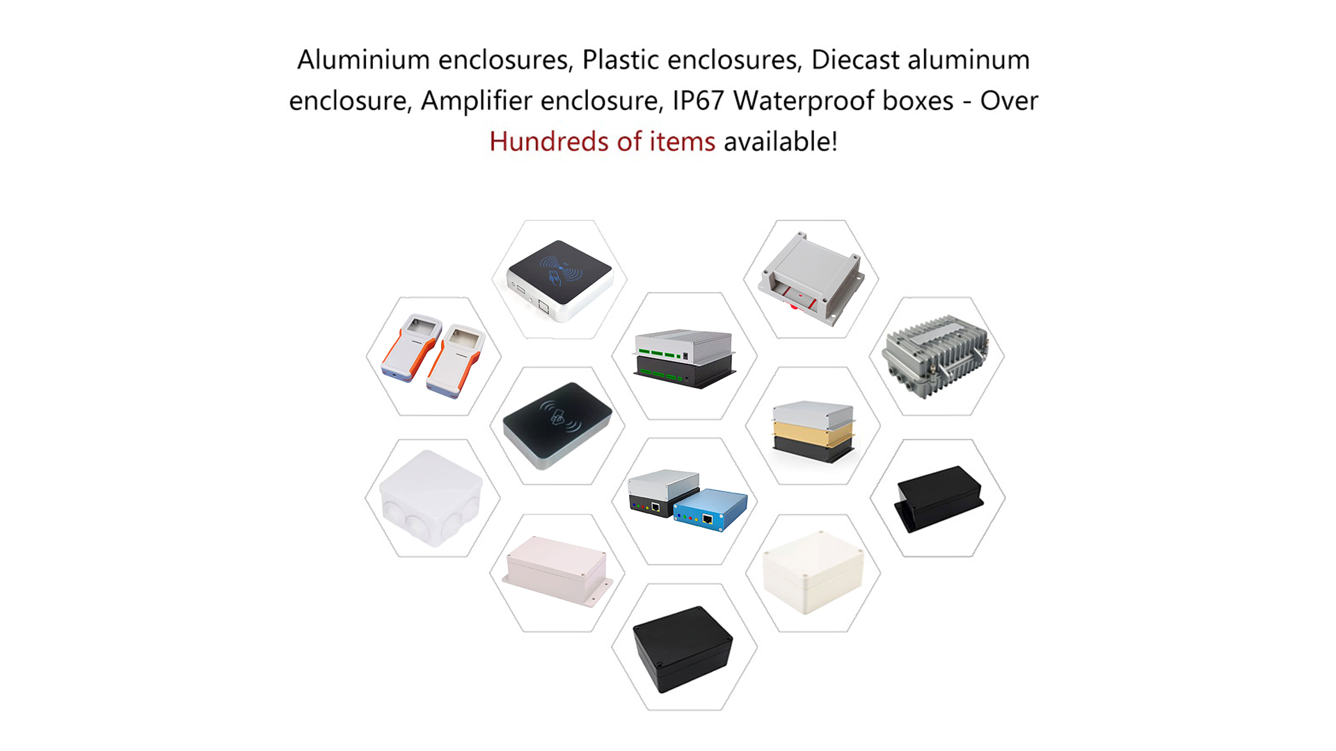 Buy Rfid Card Reader Enclosure Plastic Electronics Enclosure Pcb ...