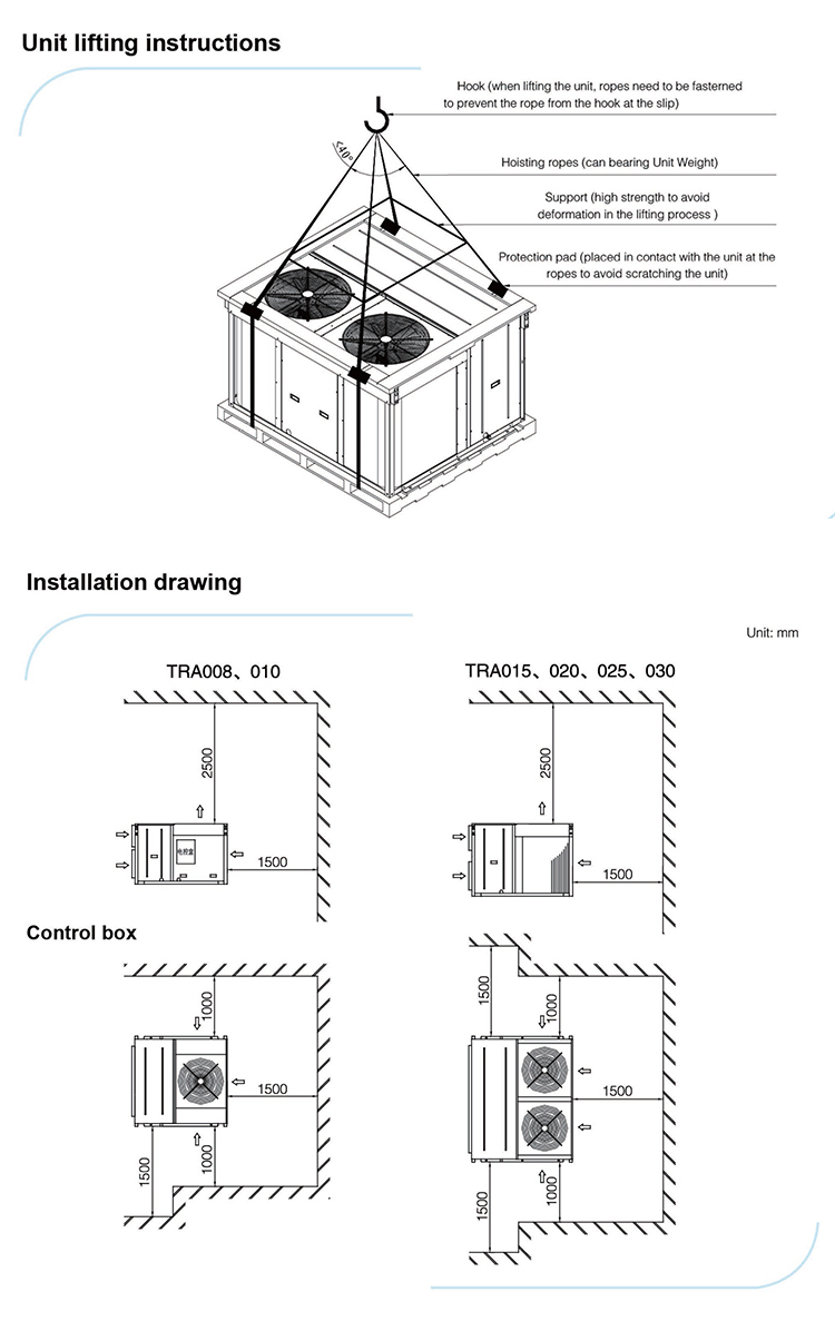 Buy Rooftop Packaged Units 16 18 Seer Inverter High Efficiency Rooftop