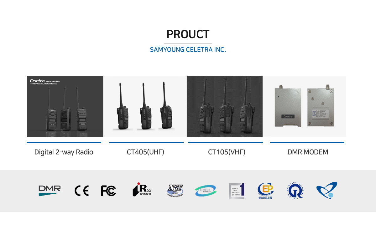 Buy [samyoung Celetra] Professional 2-way Radio Portable Walkie-talkie ...