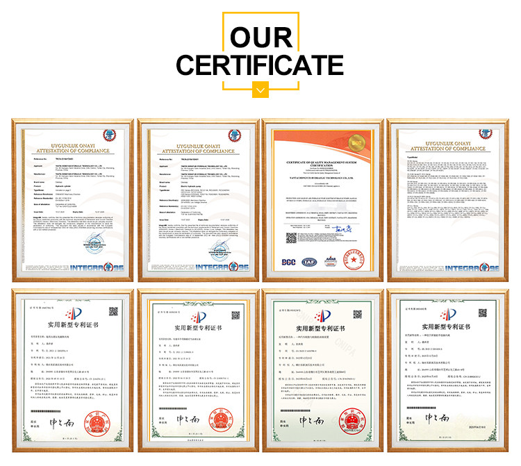 Buy Single Acting Hollow Hydraulic Cylinder Jack Center Hole Dy-rch-202 ...